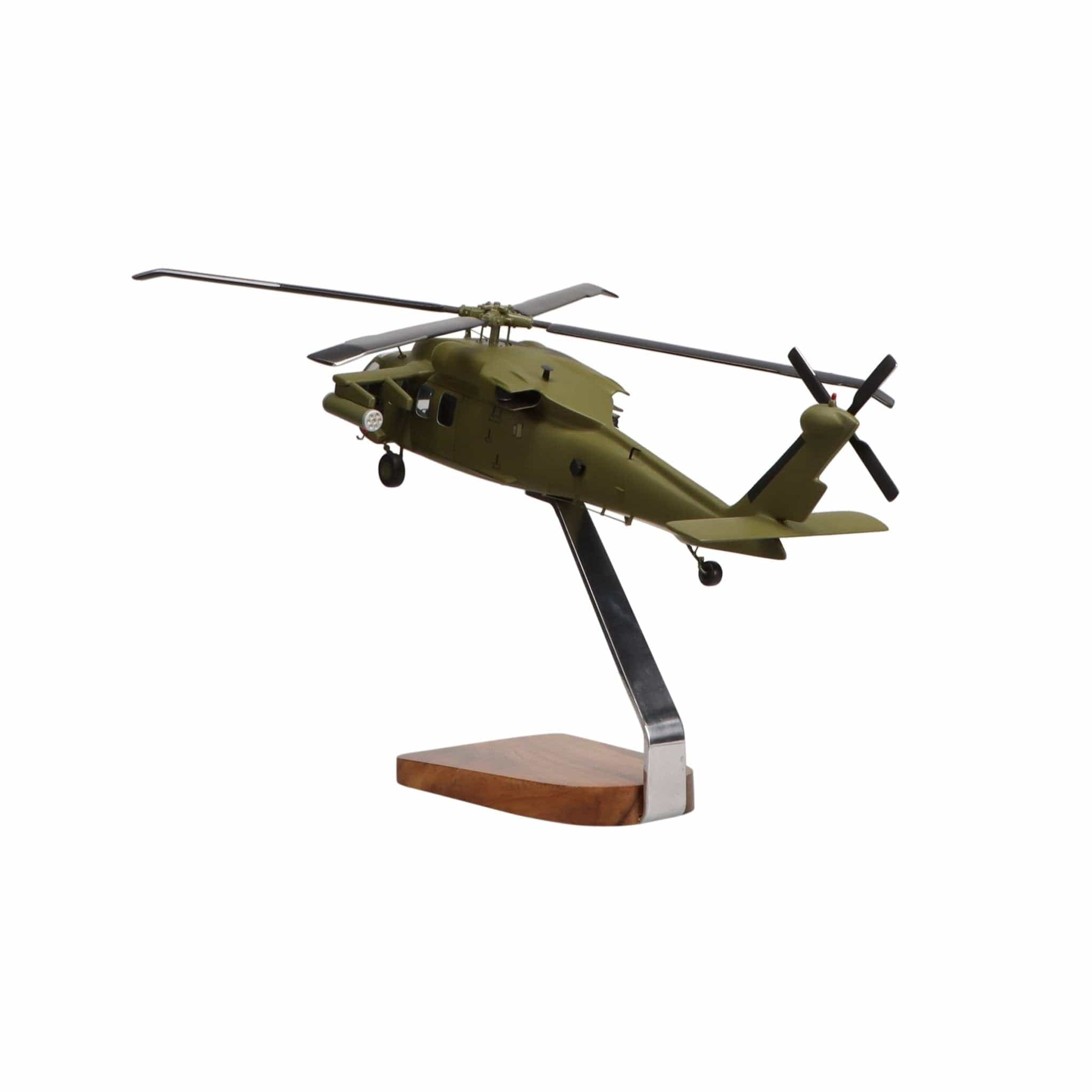 Sikorsky Black Hawk Model - Handcrafted Mahogany Collectible – High ...
